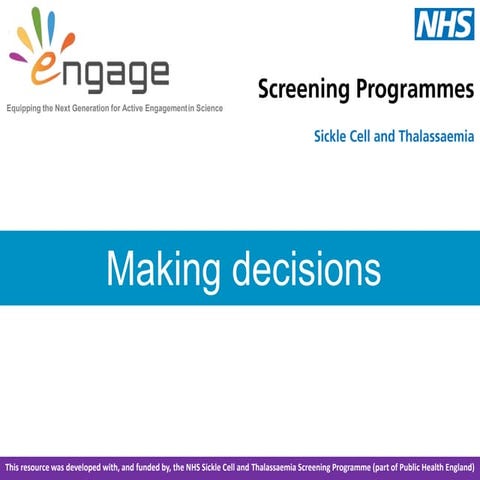 ENGAGE making decisions | PPT