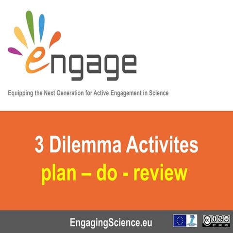 Engage project 2015dilemma_activites2 | PPT
