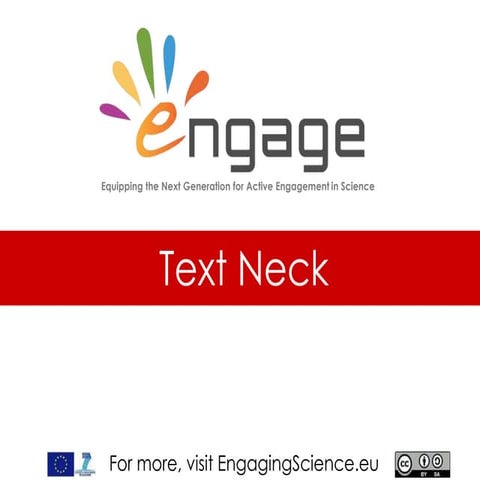 ENGAGE text neck | PPTX