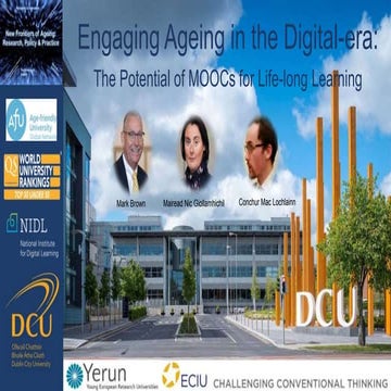 Engaging Ageing in the Digital-era: The Potential of MOOCs for Life ...
