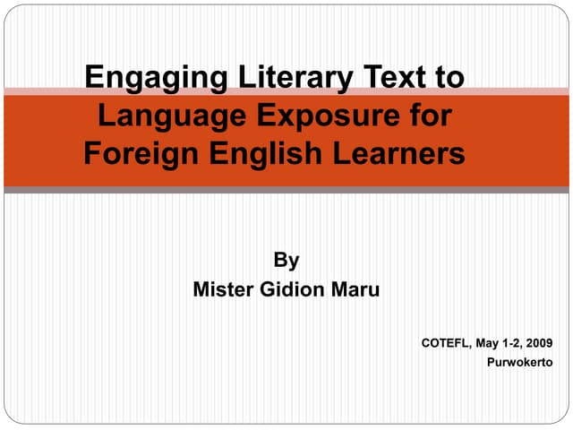 English 9 - Text Types | PPTX