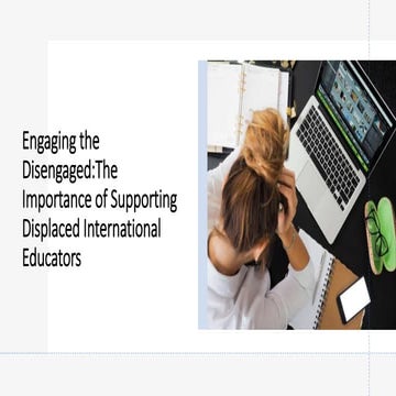 Engaging the Disengaged | PPT