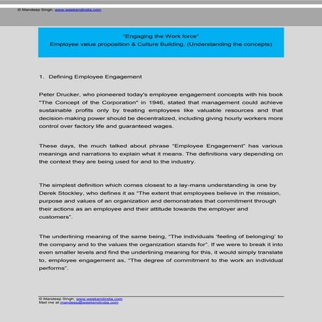 Engaging the workforce | PDF