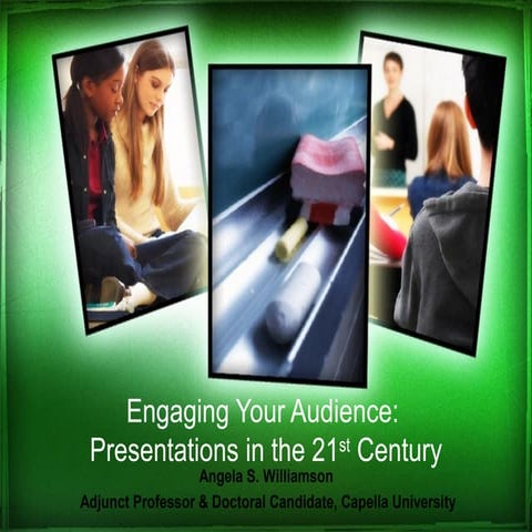 Engaging your audience presentations in the 21st century | PPT