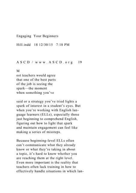 Chapter 2 second language learning | DOCX