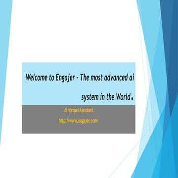 AI Virtual Assistant, Artificial Intelligence | PPT