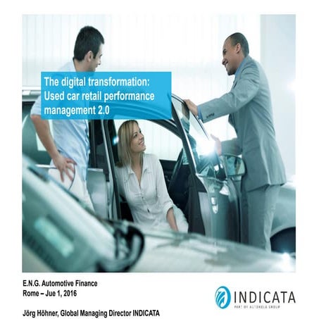 The digital transformation: Used car retail performance management 2.0 ...