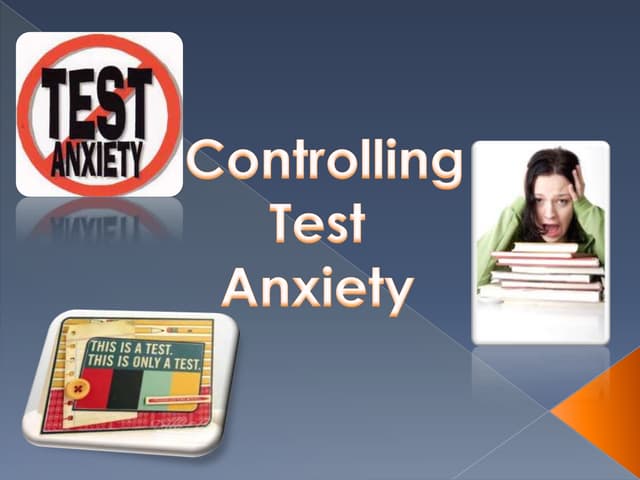 Test Anxiety & Stress Management Skills