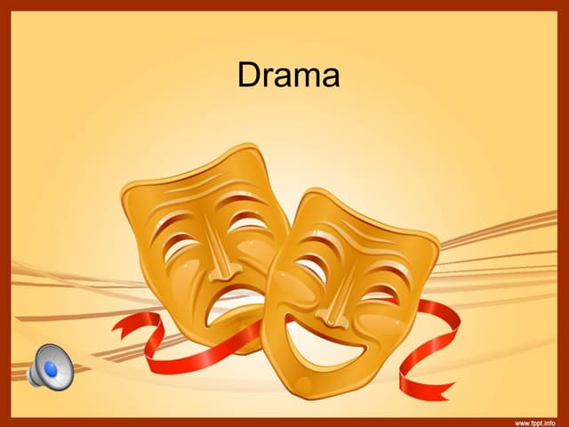 Elements of drama | PPTX