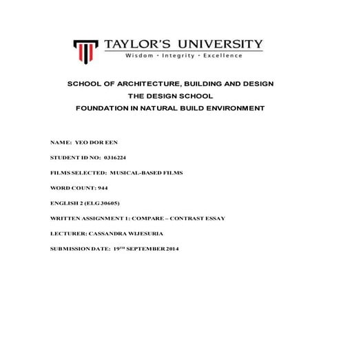 English ll - essay assignment | DOCX