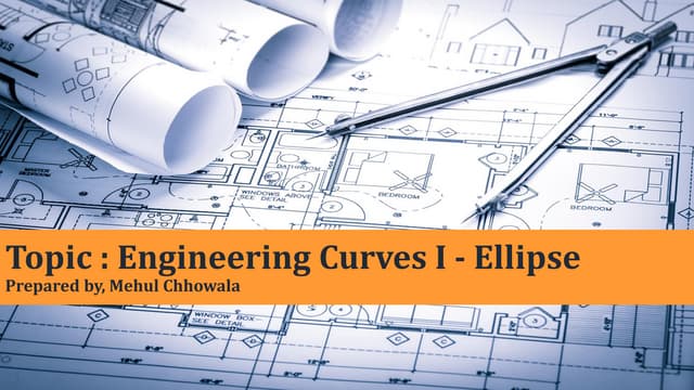Construct Ellipse Engineering Graphics | PPTX