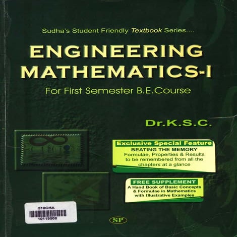 Engg. Mathematics - I.pdf for 1st years students | PDF