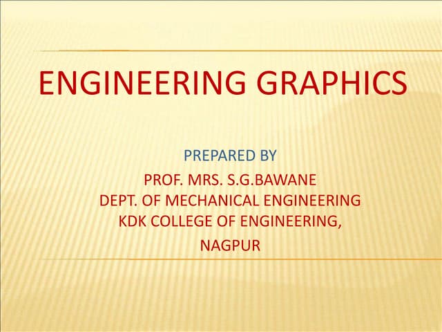 Development of surfaces of solids -ENGINEERING DRAWING - RGPV,BHOPAL | PPT