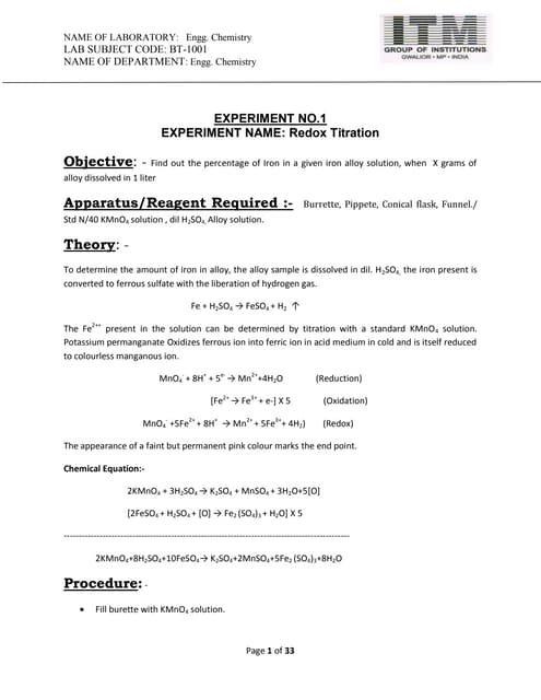 Phenate method of ammonia | DOCX