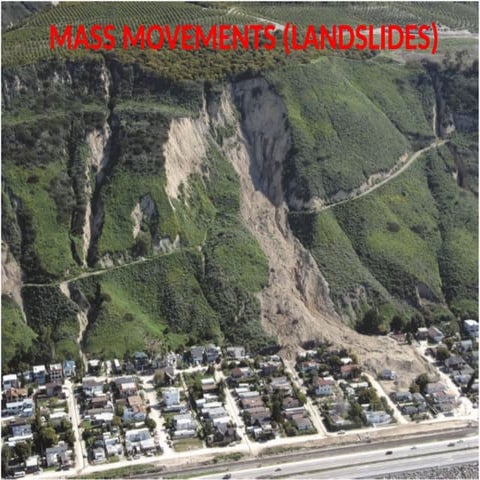Definition, classification & types of landslide | PPTX