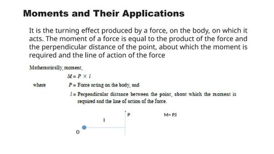 Engineering Science N3 Moment of a Force | PPTX