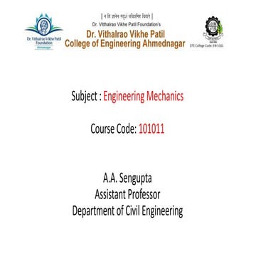 Introduction to Engg. Mechanics PPT.pptx