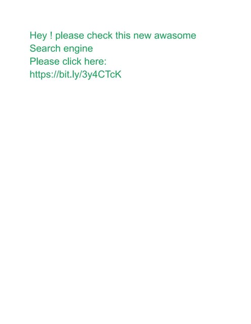 New Search Engine | DOCX