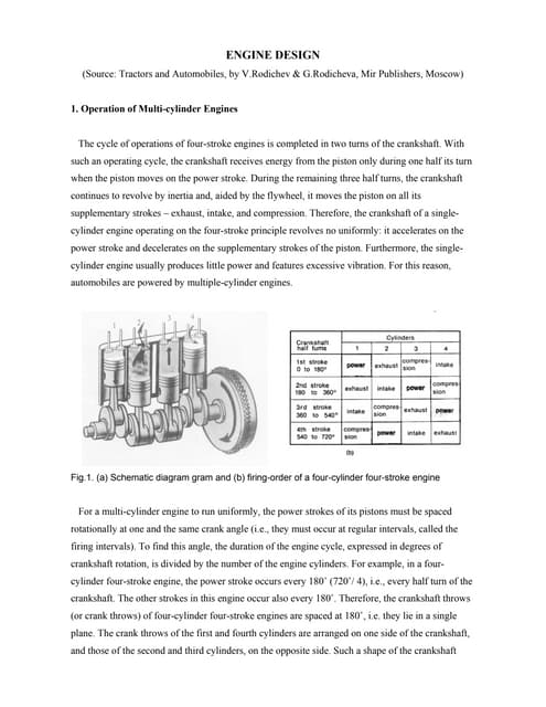 Crosshead & trunk engines | DOC