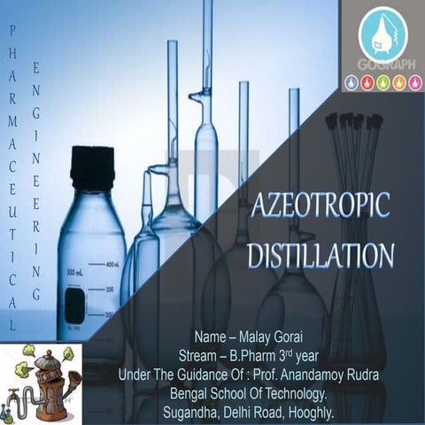Azeotropic Distillation | PPTX