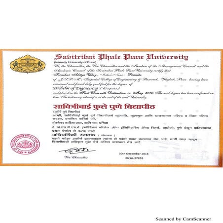 Computer Engineering Degree - 2016 | PDF