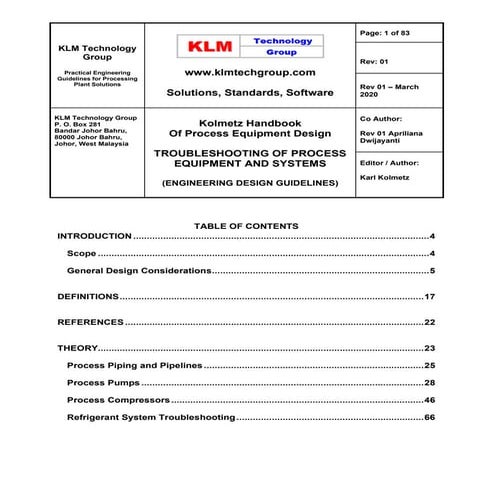 Coalescer Systems Selection, Sizing and Troubleshooting | PDF