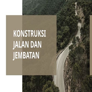KLASIFIKASI JALAN berdasarkan fungsi, status, dan kelasnya | PDF