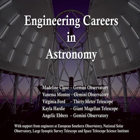 Engineering Careers in Astronomy | PPT