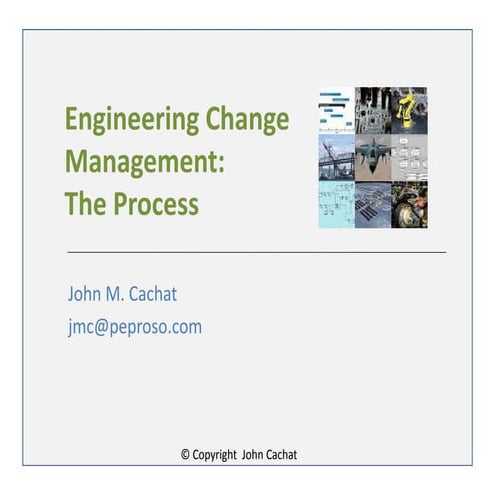 Engineering change management webinar april 2013 | PDF