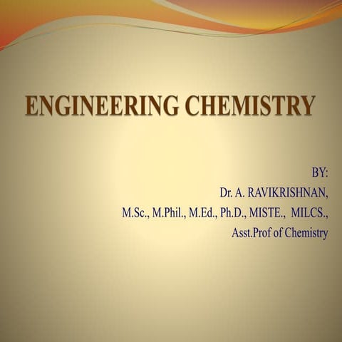 Engineering Chemistry Unit-5 title Fuels | PPTX