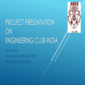 Engineering club india | PPT