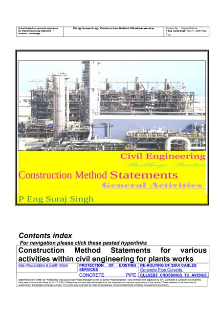 Scaffold safe work method statement | PDF | Resume Writing and Advice | Job Search