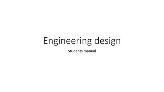 Engineering for students | PPT