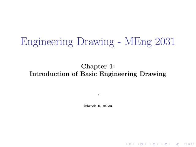 Brief History of Technical & Engineering Drawings | PDF