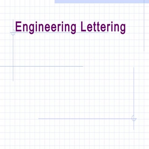 Engineeringdrawingengineeringletteringlesson3 110719085753-phpapp02 | PPT