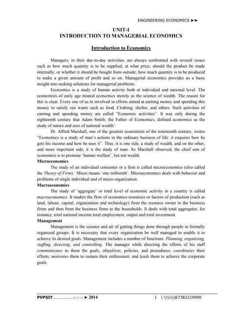 Managerial economics introduction | PPT | Business Administration ...