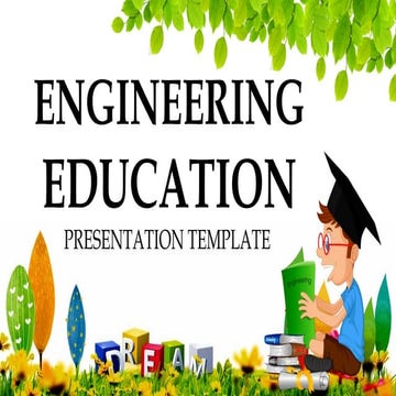 Engineering Education Presentation Template Pptx
