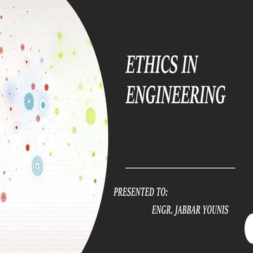 Engineering_Ethics Presentation by Muhammad Faizan.pptx | Civil ...