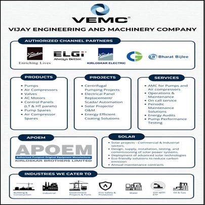 VIJAY ENGINEERING AND MACHINERY COMPANY - Powering Industries with ...