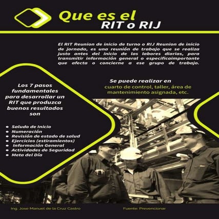 RIT REUNION DE INICIO DE TRABAJO | PDF