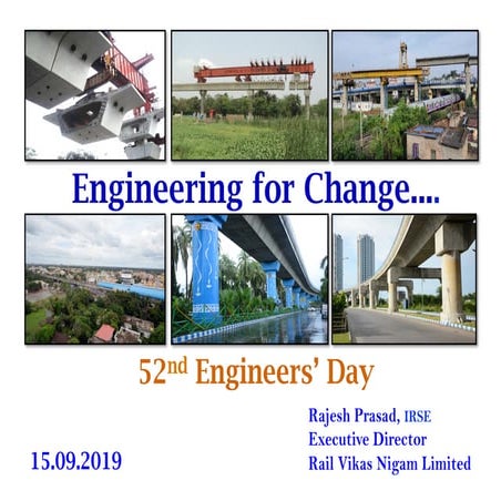 Engineering for Change... A keynote address on Engineers day- 15th Sep ...