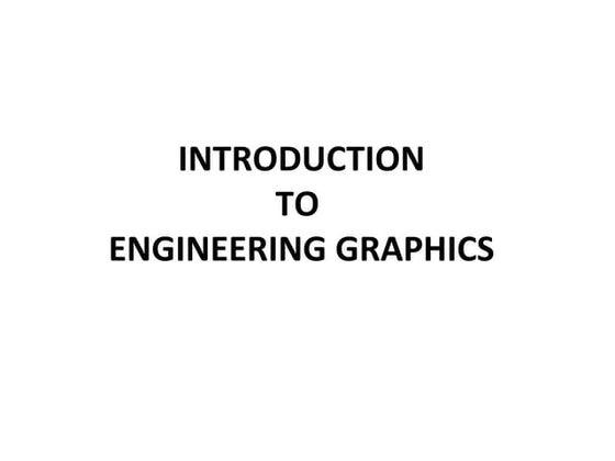 Engineering Graphics-basics | PPT