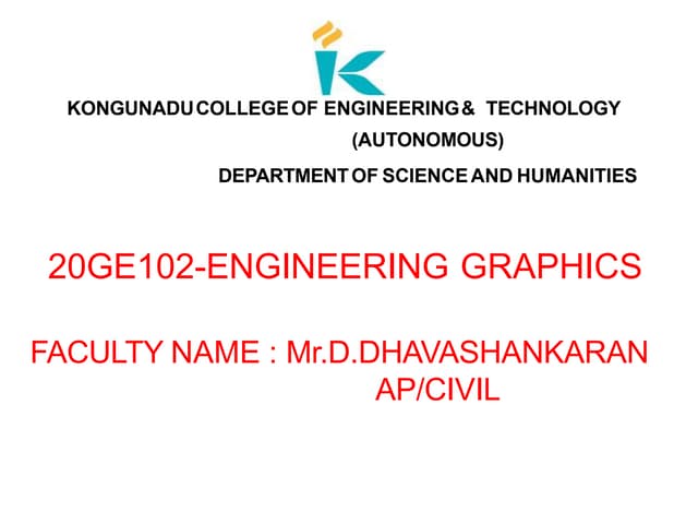 Lettering techniques in engineering drawing | PPTX