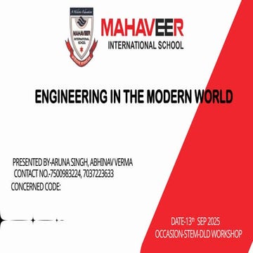 THE MODERN ENGINEERING IN MODERN WORLD.pptx