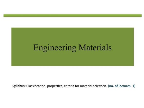 The chemistry-of-engineering-materials | PPTX