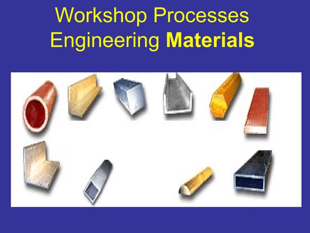 Classification of Engineering Materials, Engineering requirements of materials. | PPTX