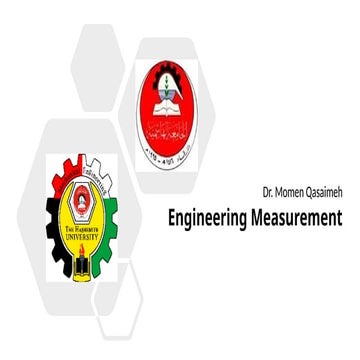 Engineering Measurement 1Engineering Measurement 1 | PPTX