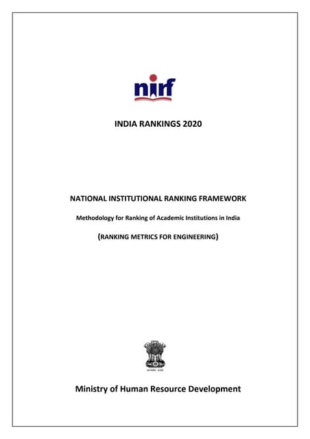Ranking_Improvement_NIRF to consider for engineering.pptx