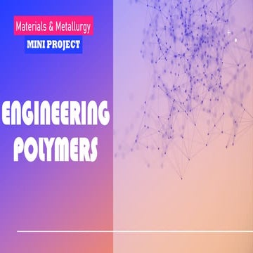 Engineering polymers | PDF