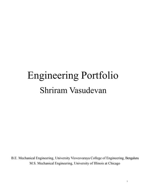 Sarah-Rose Lancaster Mech Eng Portfolio | PPT